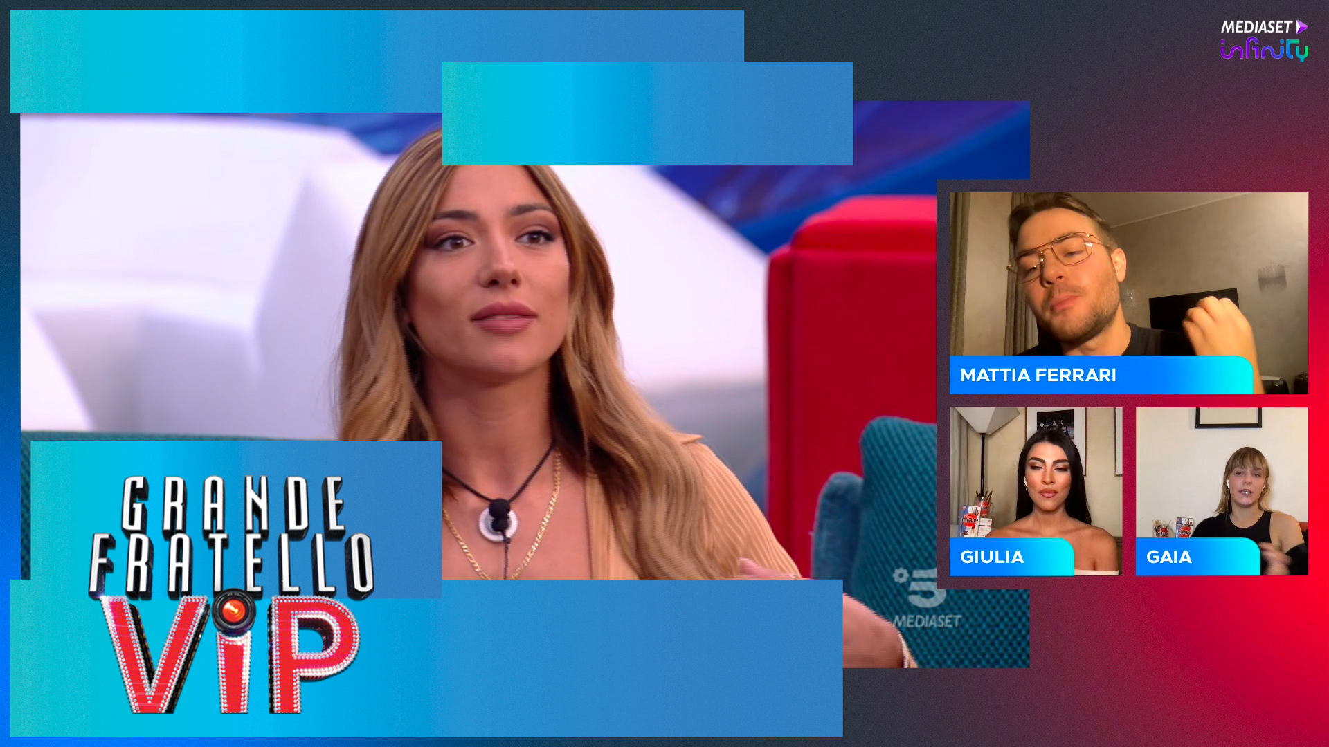 A GF Vip Party Mattia Ferrari parla della storia tra Soleil Sorge e Gianmaria Antinolfi - Grande ...